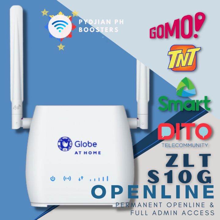 Globe At Home Prepaid WIFI [OPENLINE + FULL ADMIN ACCESS] ( ZLT-S10G ...