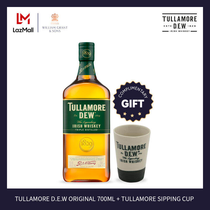 Tullamore D.E.W Original 700ml + Tullamore Sipping Cup | Lazada Singapore