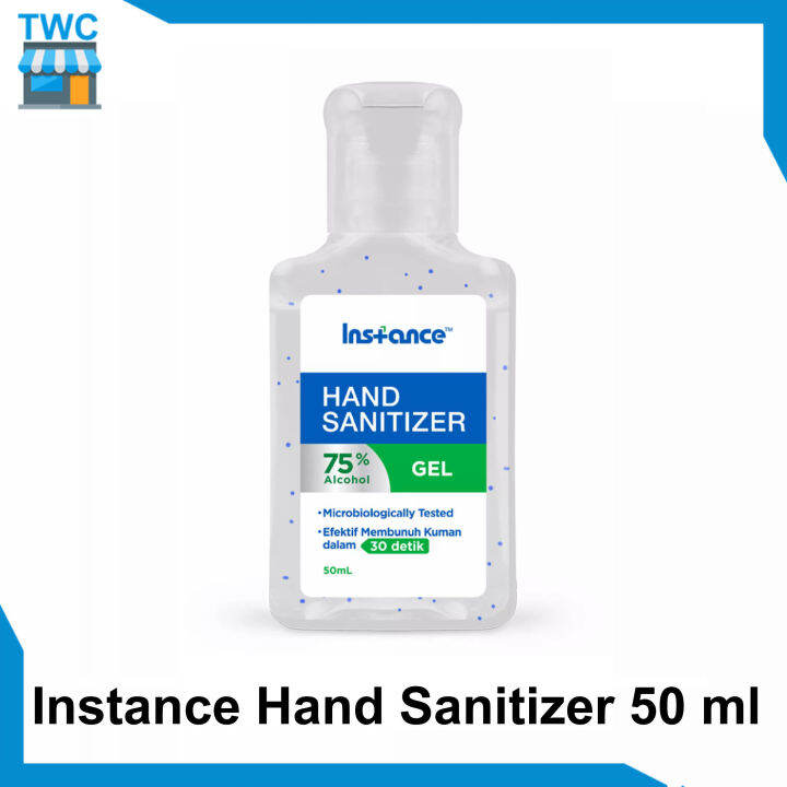 Instance Hand Sanitizer Gel 50 ml / Anti Bakteri / Anti Kuman / Hand ...