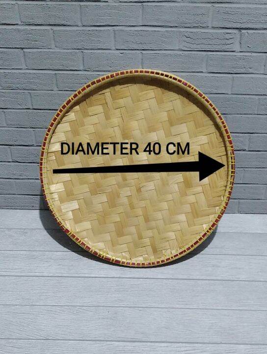TAMPAH BAMBU TRADISONAL 40 CM | Lazada Indonesia