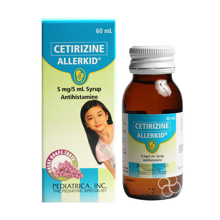 Allerkid Syrup 5mg/5ml 60ml | Lazada PH