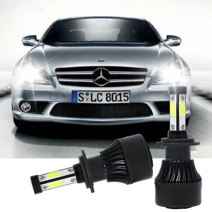 NEW Led Headlight Conversion Bulbs Kit For Mercedes CLS W219 2004-2010 ...