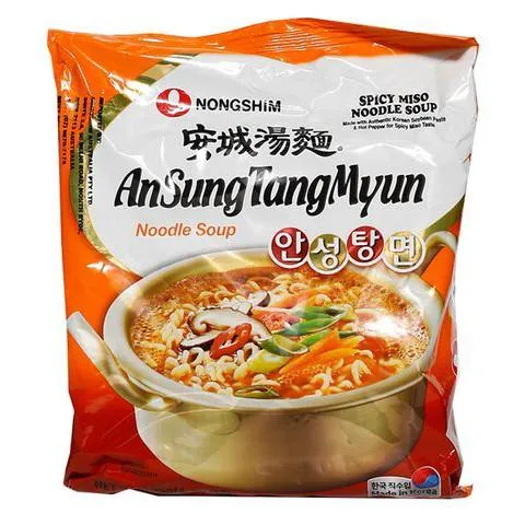 (แพ็ค2) Nong Shim Ansung Tangmyun Noodle 125g | Lazada.co.th