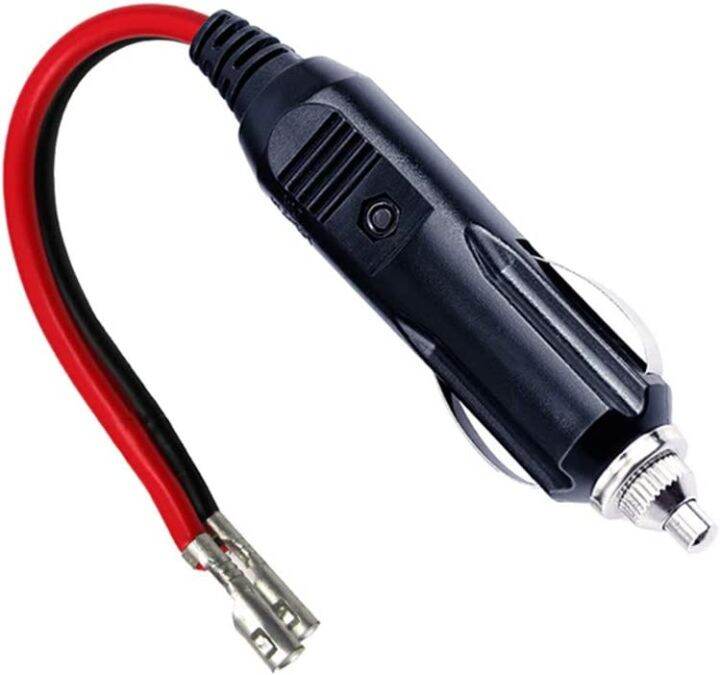 KUNCAN Replacement Plug - 12 Volt Male Plug with Leads Car Adapter Dc ...