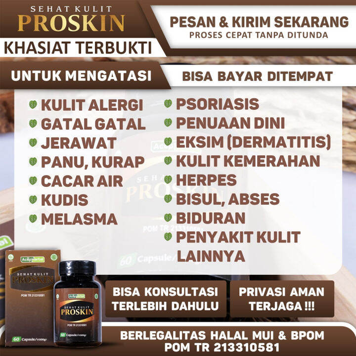 PROSKIN Spesialis Obat Gatal Kulit Seluruh Badan Sampai Selangkangan ...