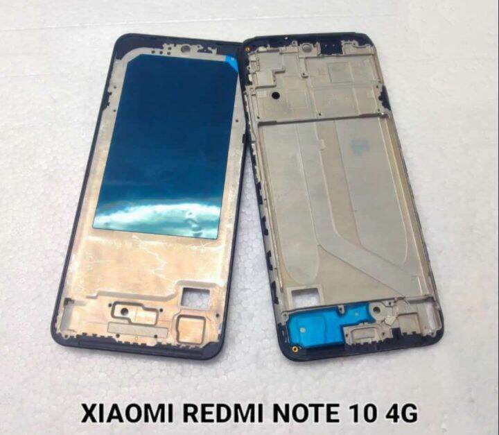 FRAME FREM TULANG TENGAH TATAKAN LCD XIAOMI REDMI NOTE 10 4G | Lazada ...