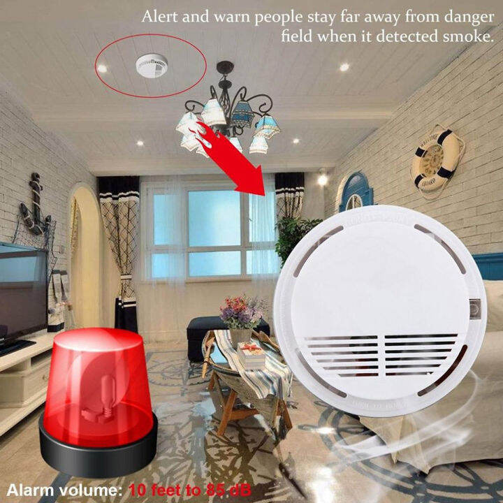 Smoke Detector Alat Pendeteksi Asap Kebakaran Deteksi Karbon Dioksida ...