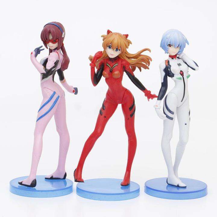 NEON GENESIS EVANGELION Anime Action Figure Toy Ayanami Rei Asuka EVA ...