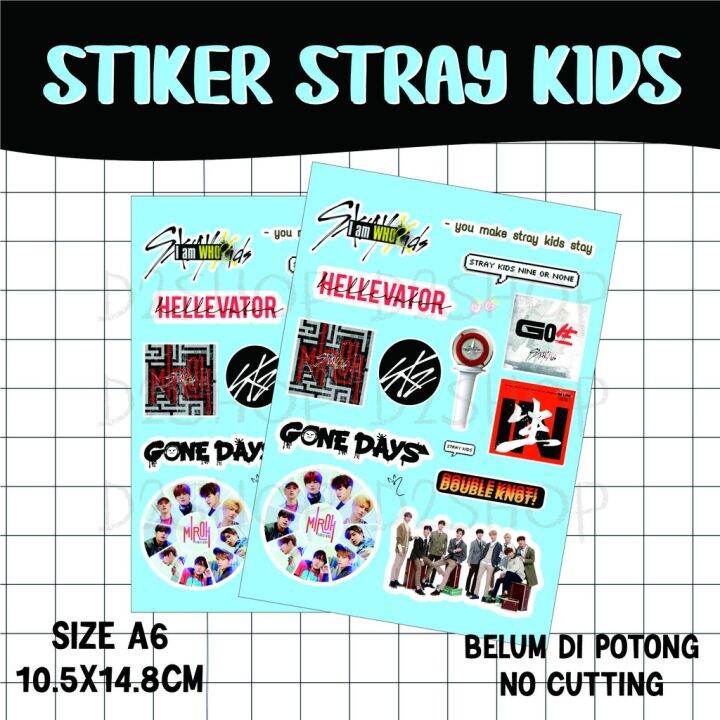 STIKER STICKER STRAY KIDS STRAYKIDS HYUNJIN BANGCHAN | Lazada Indonesia