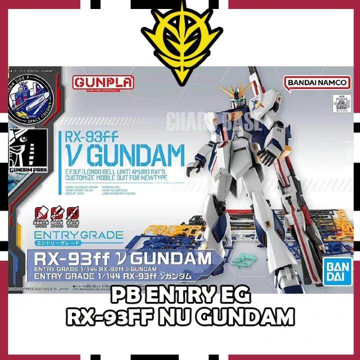 BANDAI PB ENTRY GRADE EG RX93 FF NU GUNDAM RX-93FF | Lazada