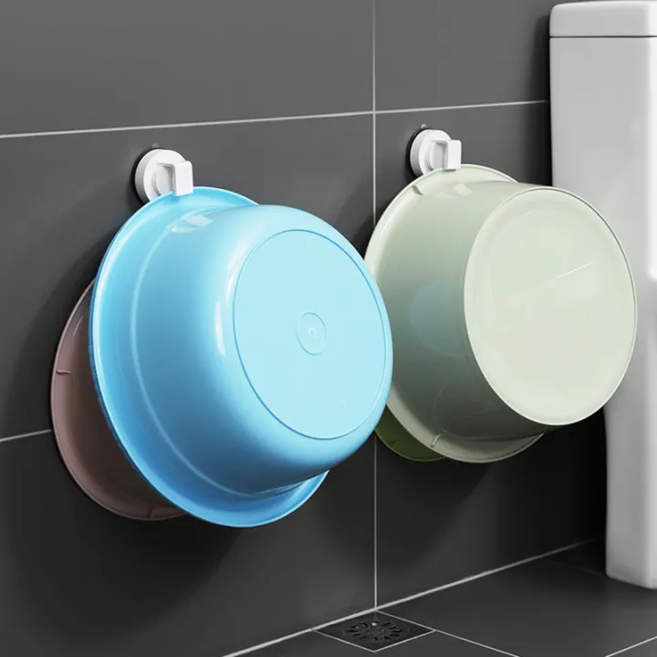 Korea washbasin hook rack wall-mounted basin storage rack bathroom ...