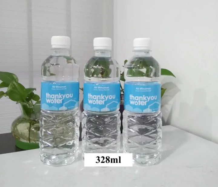 Thankyou Water (Drinking water 328ml x 24 bottles) 1 Carton | Lazada