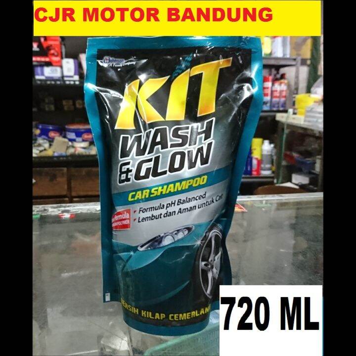 POUCH KIT WASH & GLOW SHAMPOO MOBIL 720ML SHAMPO MOBIL KIT | Lazada ...