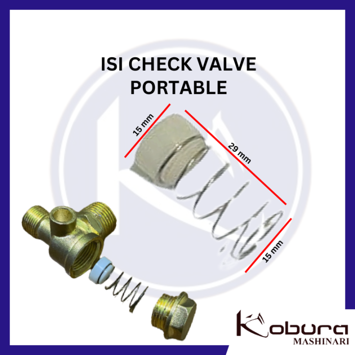 Isi Check Valve Portable | Lazada Indonesia