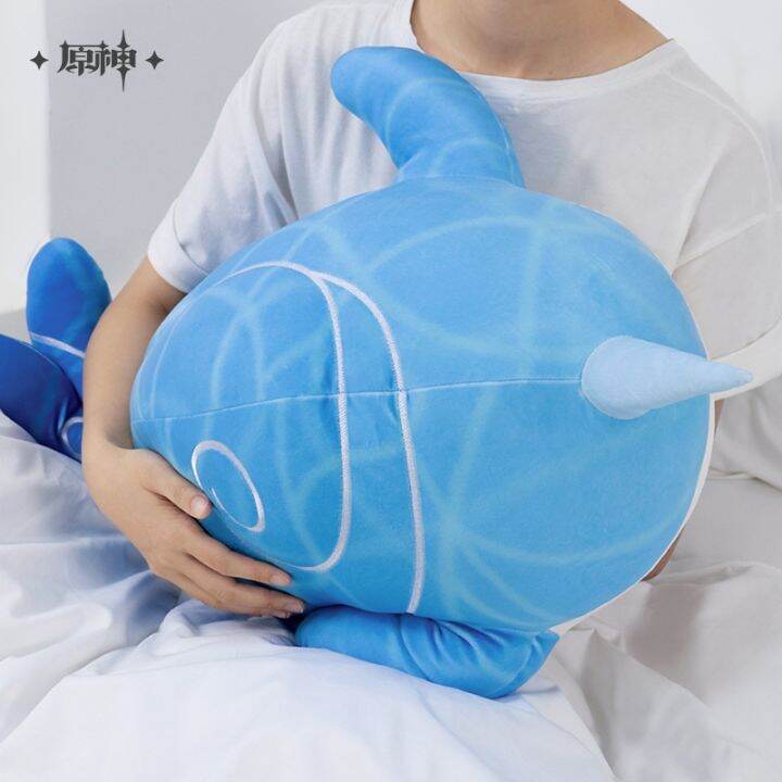 Official miHoYo Genshin Impact Tartaglia Childe Whale (Narwhal) Plush ...