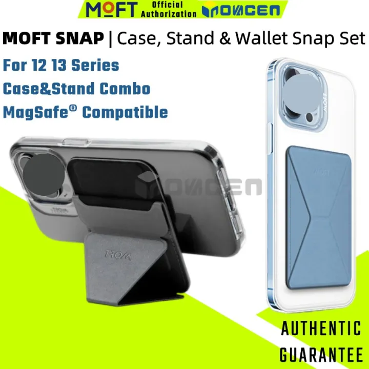 MOFT Case,Stand & Wallet Snap Set,MagSafe Enhanced Phone Case+Snap On ...
