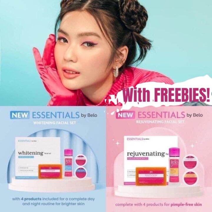 BELO ESSENTIALS SKINCARE Facial Set with FREEBIES | Lazada PH