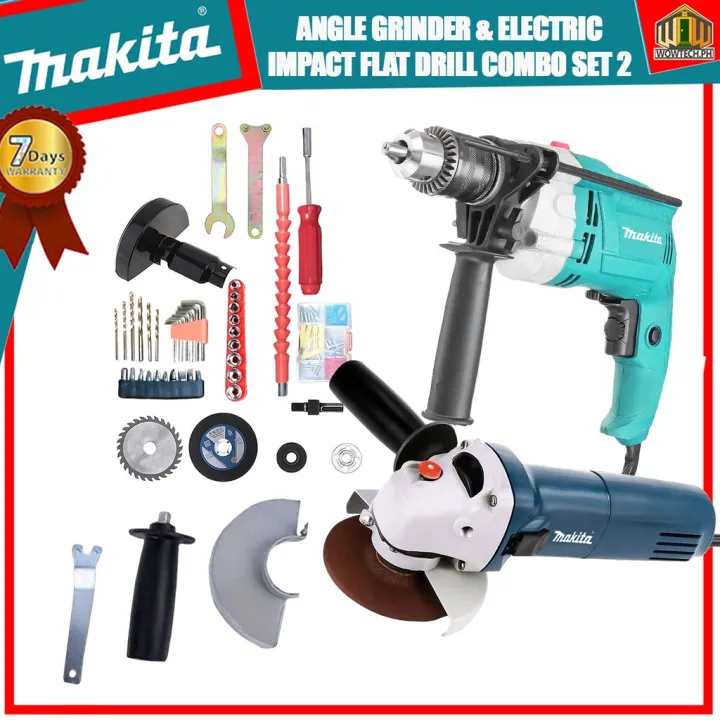 Makit a Barena Drill Set Barena And Grinder Set Makit a Power Tools Set ...