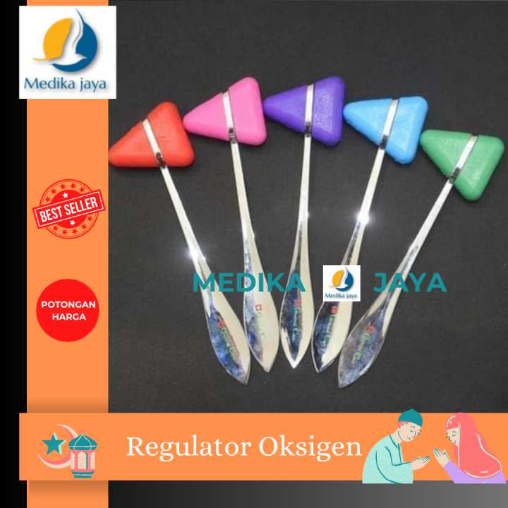 Reflex Hammer Neurological Segitiga/General Care/alat terapi stroke ...