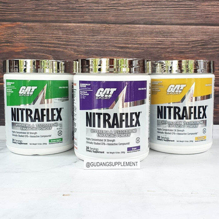 GAT Nitraflex Hypermia Dan Testosterone Powder 30 Serving Test Hd ...