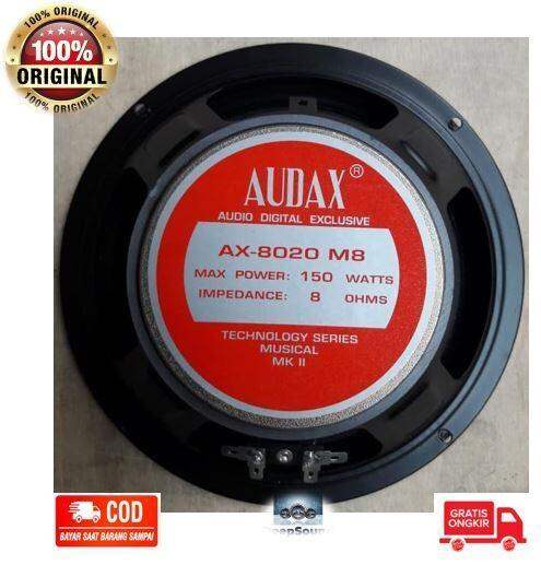 AUDAX SPEAKER 8 INCH DAYA 150 WATT AX 8020 FULL RANGE | Lazada Indonesia