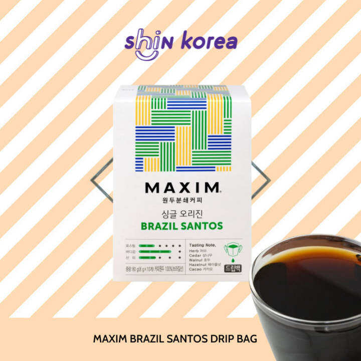 SHIN·KOREA Maxim Brazil Santos Drip Bags | Lazada