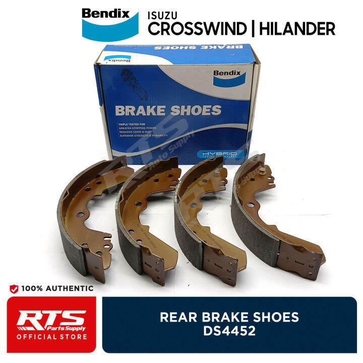 Bendix Rear Brake Shoe Isuzu Crosswind / Hilander 1998 - 2018 DS4452 | Lazada PH