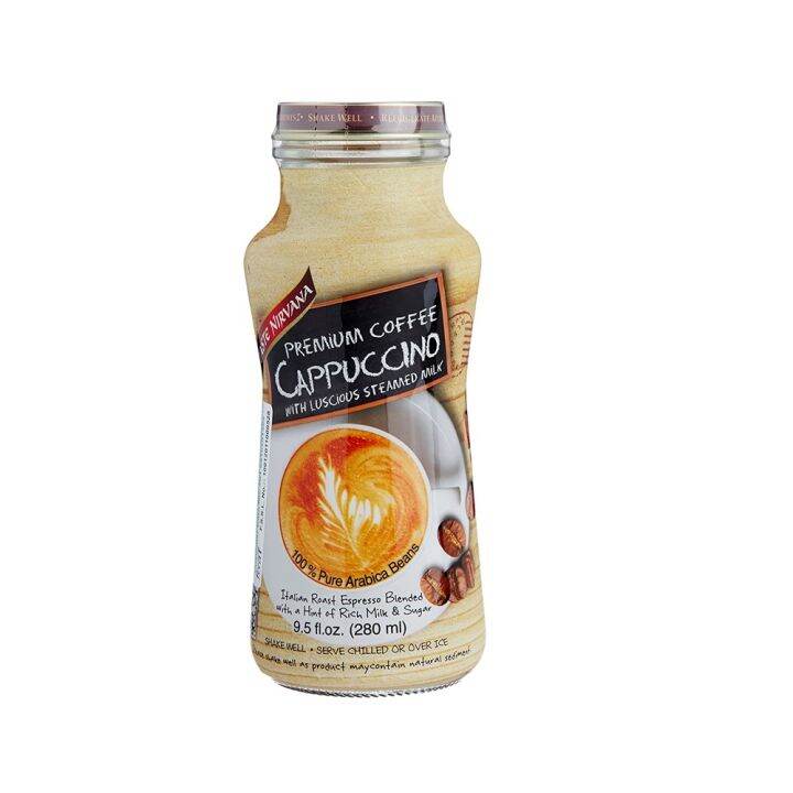 Taste Nirvana Premium Cappuccino Iced Coffee 280ml | Lazada PH