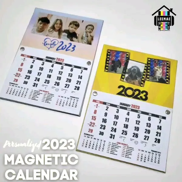 2023 MAGNETIC CALENDAR - Personalized | Lazada PH