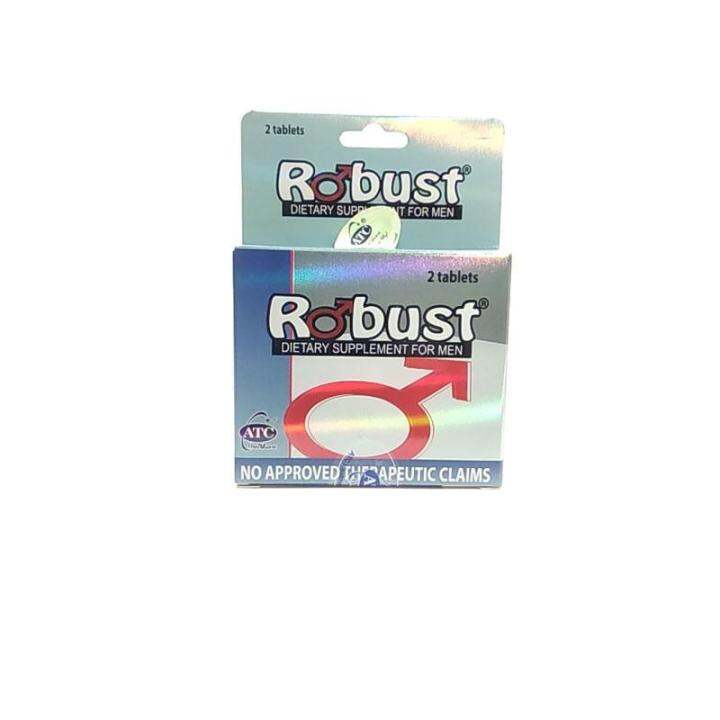 Robust for men 550mg 2's | Lazada PH