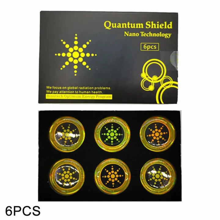 Quantum Anti รังสี Shield 5G EMF Protection แล็ปท็อป6สติกเกอร์ | Lazada ...