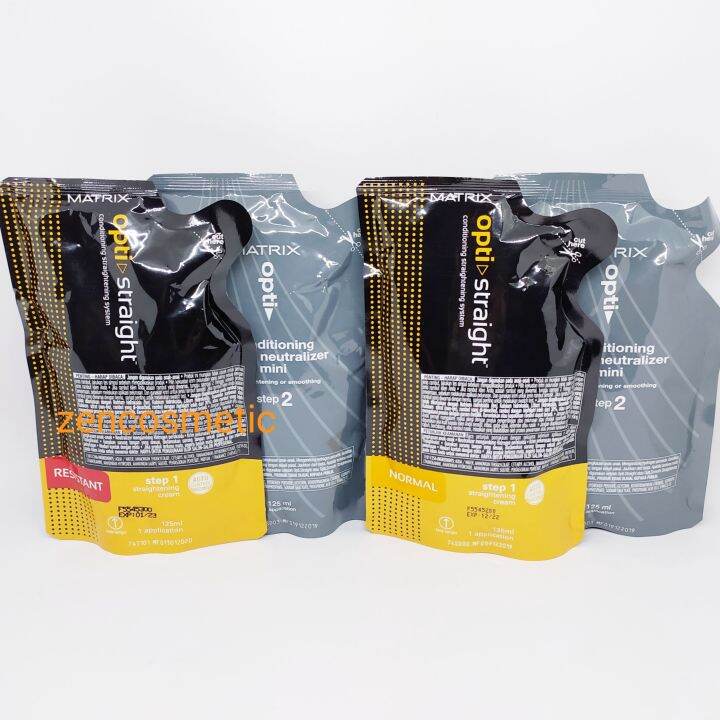 Matrix Opti Straight (1Paket)125ml/ Matrix Pelurus rambut | Lazada ...