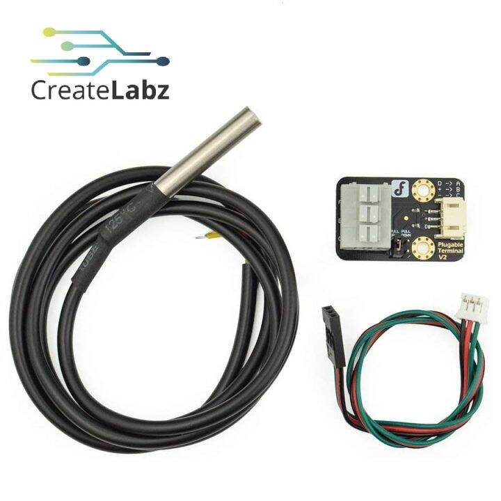 DFRobot Gravity: Waterproof DS18B20 Water Temperature Sensor Kit | Lazada PH