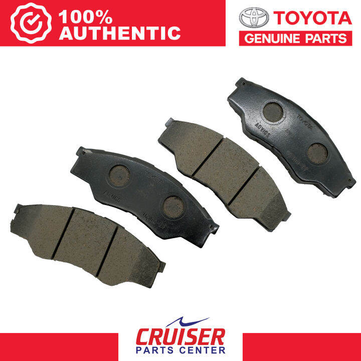 TOYOTA Genuine Parts - Brake Pad 04465-YZZT9 USE FOR TOYOTA INNOVA AND ...