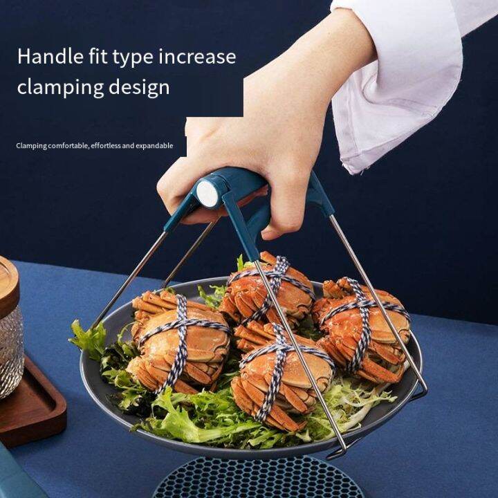 Anti-ironing clip bowl picker three-piece set dish picker combination ...