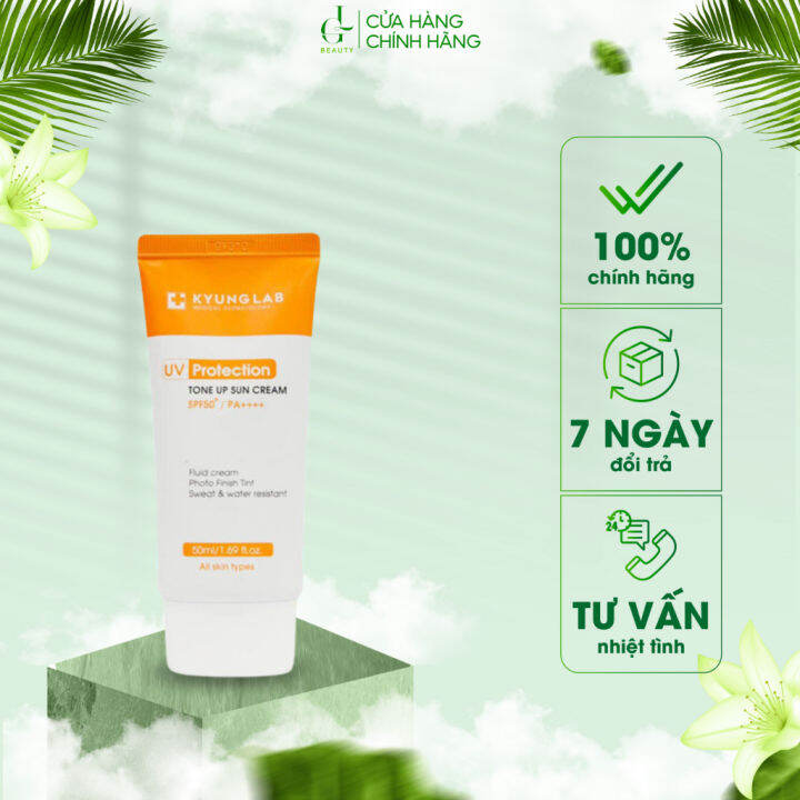 Kem chống nắng nâng tone KyungLab Tone Up Sun Cream SPF50+ PA++++ 50ml ...