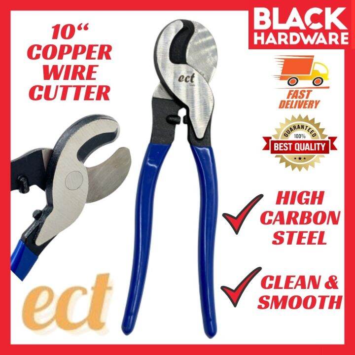 Black Hardware ECT Insulated Cable Cutter Wire Cutter Heavy Duty Playar ...