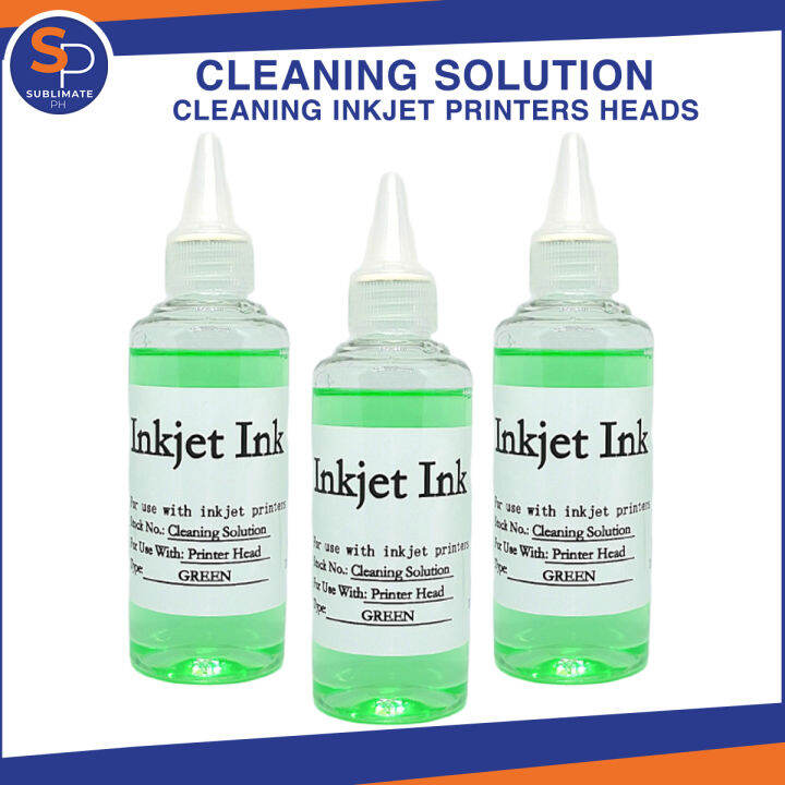 Cleaning Solution 100ml (Cleaning Inkjet Printers Heads / Deep Clean ...