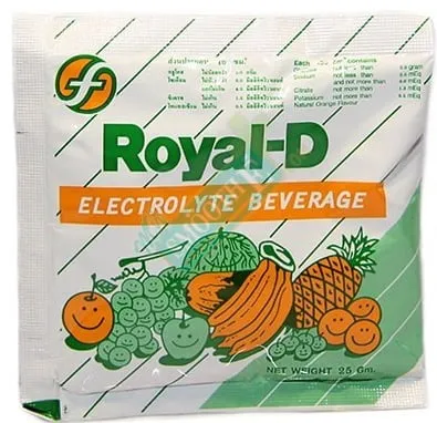 Thailand Royal-D Electrolyte Beverage 25gx50bags (Fruit Flavour ...