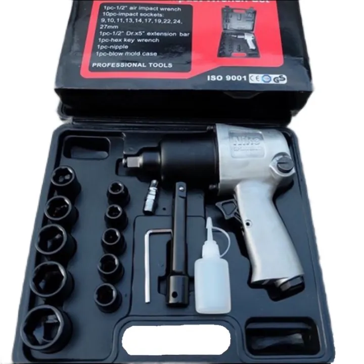 บล็อกลม 4 หุน NIKO งานหนัก ของแท้ ชุดบล็อคลม twin hummer บล็อคลม 1/2 ...