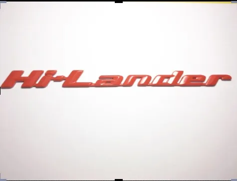 โลโก้ LOGO Hilander Hi-Lander อีซูซุ ดีแม็ก 03-11 + D-MAX ทุกรุ่น ...