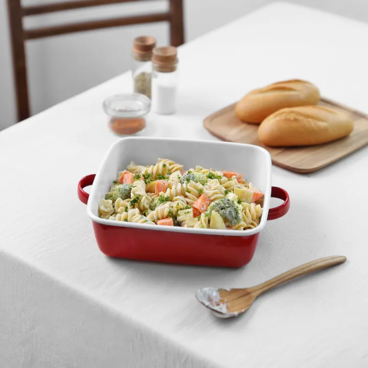 ENAMEL OVENWARE SQ. L | Lazada.co.th