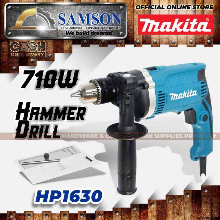 MAKITA MMT 710W 16mm 5/8" Hammer Drill (HP1630) *SAMSON TOOLS* | Lazada PH