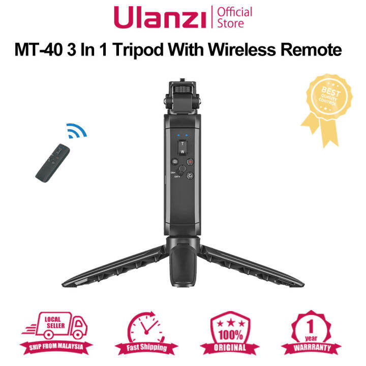 Ulanzi MT-40 Wireless Bluetooth Extendable Tripod | Lazada