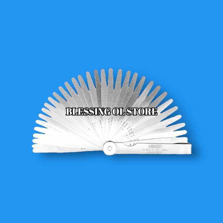 ORIGINAL INSIZE 4602-32 FEELER GAUGE ALAT UKUR CELAH KLEPP | Lazada ...