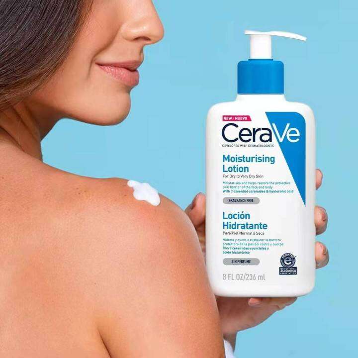 CeraVe Body Lotion 236ML Original Cerave Long Lasting Whitening ...