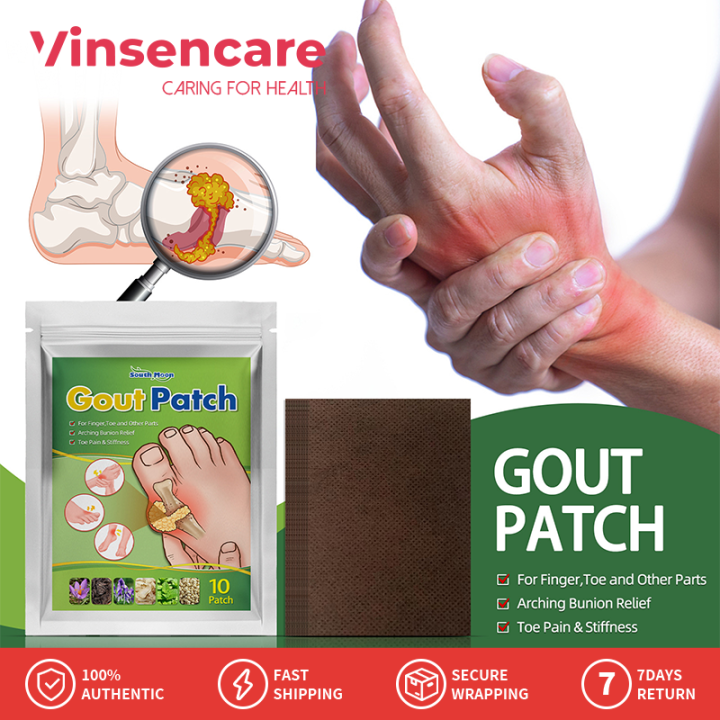 Viancare 10 Patch/Bag Gout Patch for Finger Toe Joints Cervical Spine ...