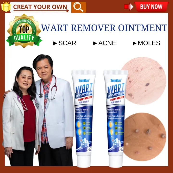 Sumifun Warts remover original Kulugo Remover cream Natural Herbal Wart ...