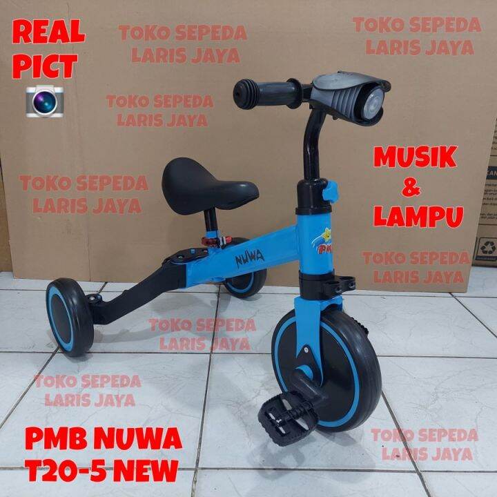 Sepeda anak roda tiga , push bike balance nuwa T20-5 pushbike model ...