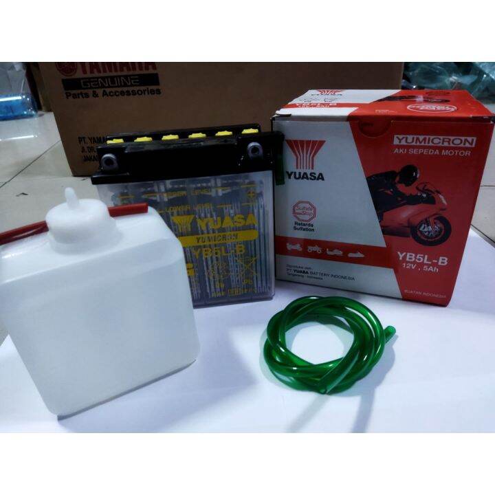 AKI YB5 GRAND SUPRA BASAH YUASA AKI YB5-LB YUASA | Lazada Indonesia